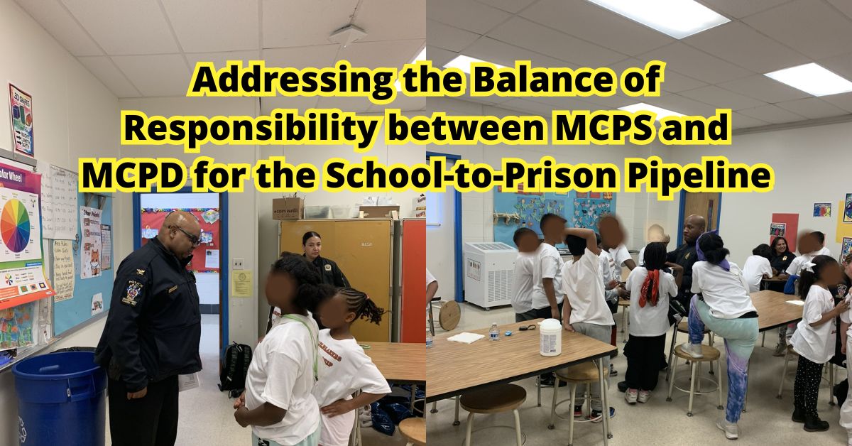 Addressing the Balance of Responsibility Between MCPS and MCPD for the ...